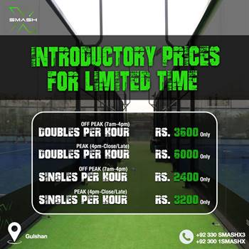 Smash X GULSHAN Introductory price offer